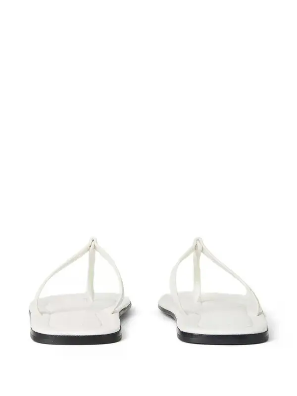 TOTEME Squared-toe T-strap Flat Sandals
