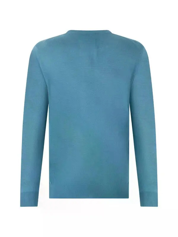 Fedeli Fine-knit Crew-neck Sweater