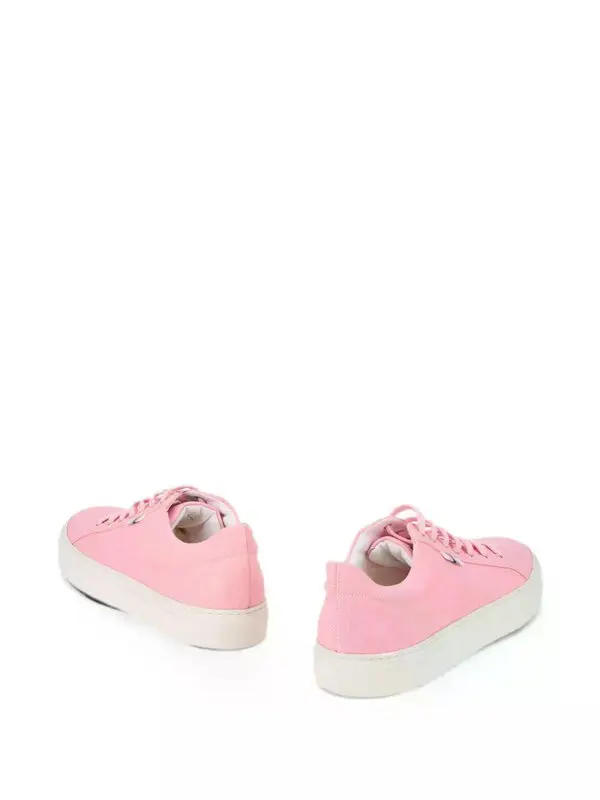Fedeli Cotton Canvas Lace-up Sneakers