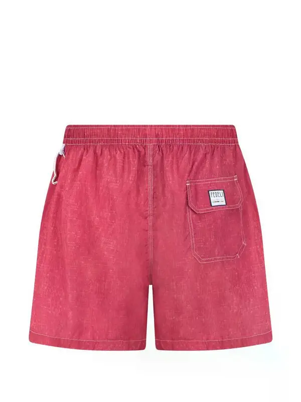 Fedeli Drawstring Waist Beach Shorts