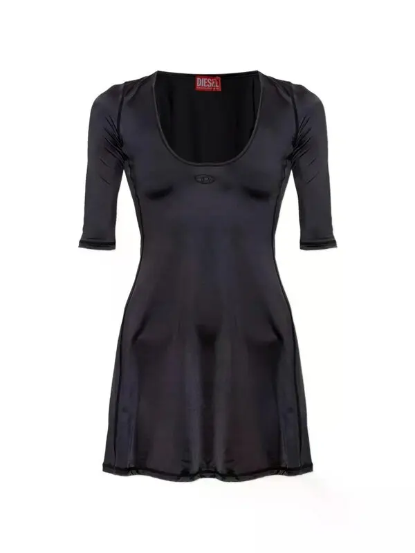DIESEL® D-elphin Mini Dress - Black