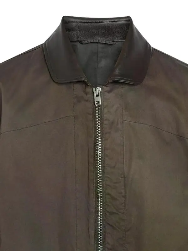 LEMAIRE Zip-up Leather Jacket