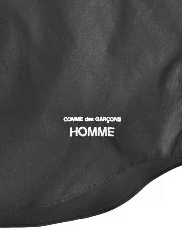 Comme Des Garçons Logo-print Chest-pocket Shirt