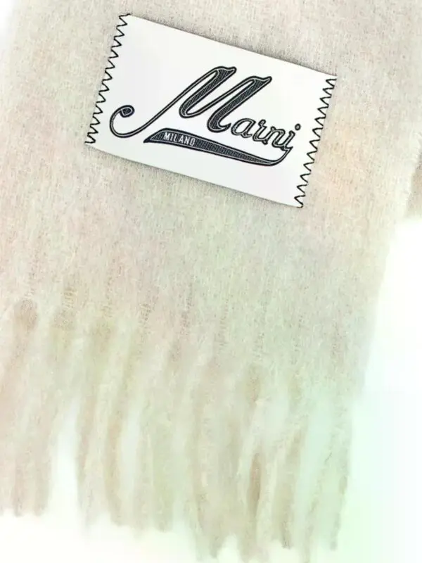 Marni Brushed Fringed Scarf