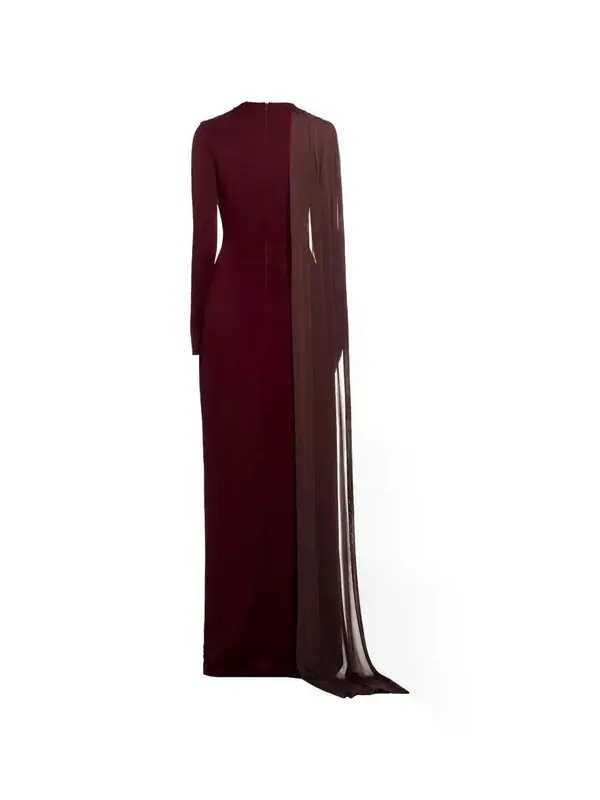 CHATS BY C.DAM Sahara Draped Gown