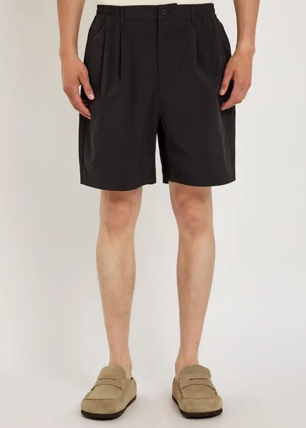 PICANTE Pleated Shell Shorts
