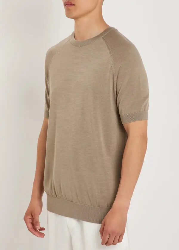 RAITH Riera Knit T-shirt - Sand