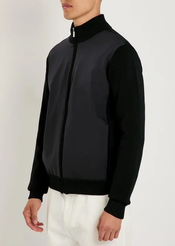 RAITH Paco Hybrid Panelled Knit Jacket