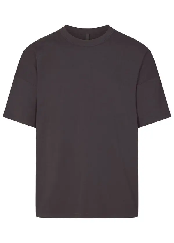 SKIMS Relaxed Cotton T-shirt - Brown