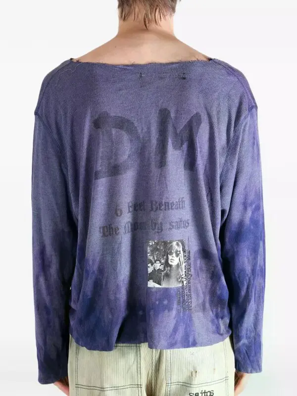 SAITOS Graphic-print Long-sleeve T-shirt