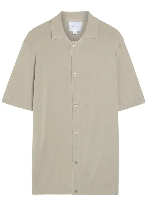 RAITH Pedro Knit Shirt - Cream