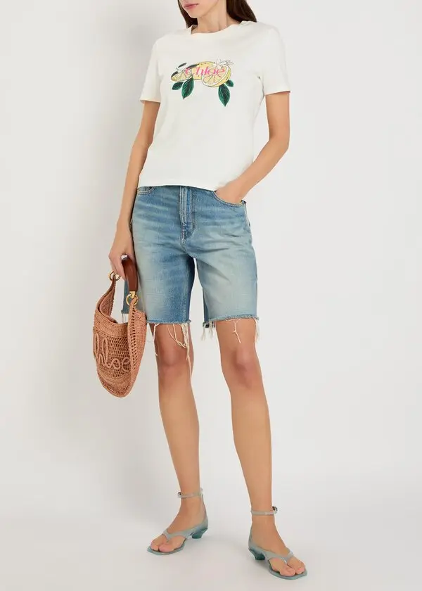 Chloé Printed Cotton T-shirt
