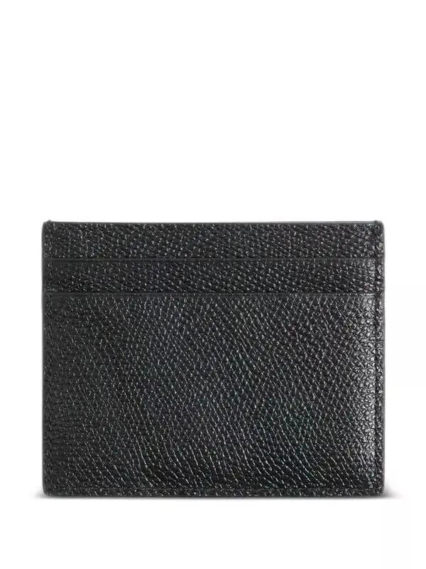 Valentino Garavani Cherryfic Grainy Calfskin Cardholder - Black