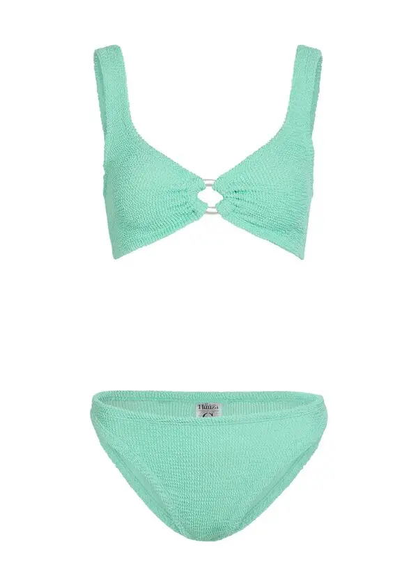Hunza G Julia Crinkle Bikini - Mint