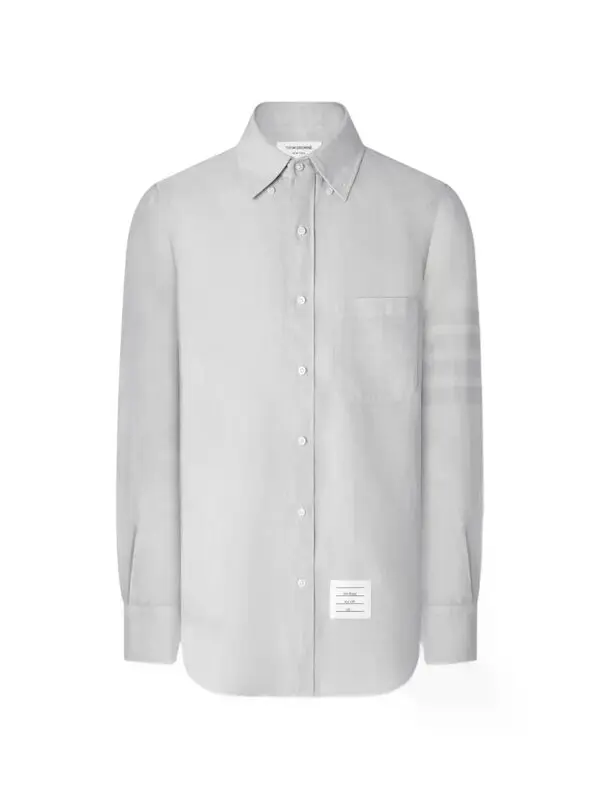 Thom Browne 4-bar Linen Shirt
