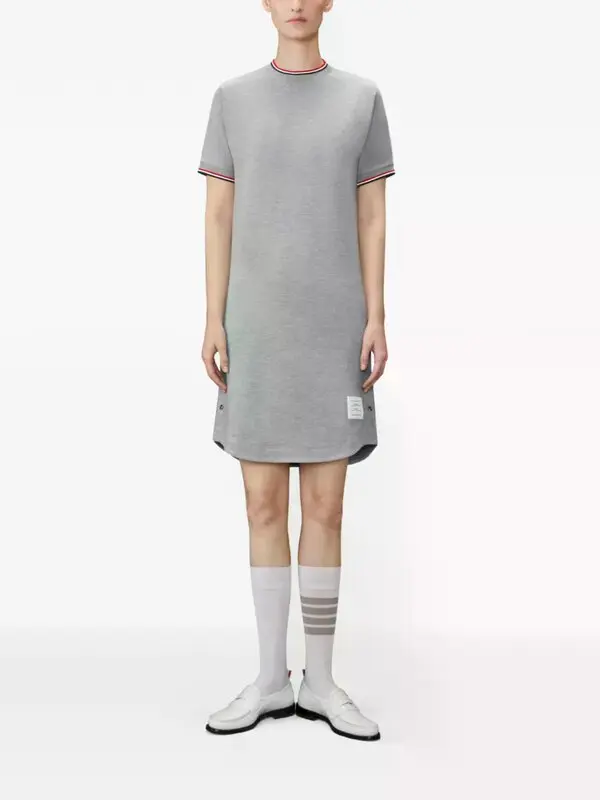 Thom Browne Pique Dolman Mini T-shirt Dress