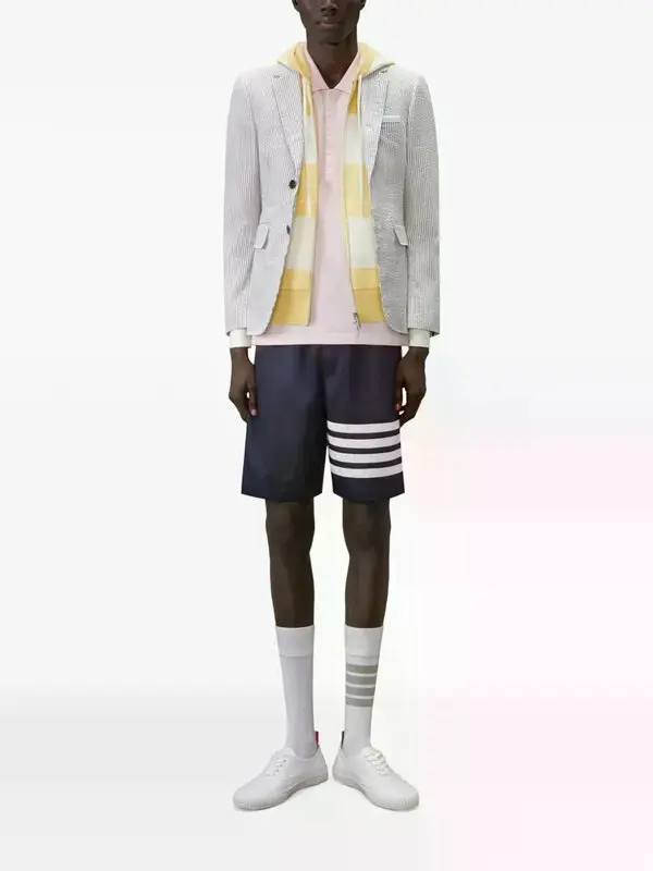 Thom Browne Hector 4-bar Hoodie
