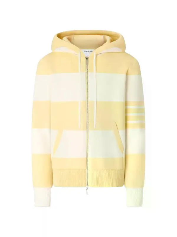 Thom Browne Hector 4-bar Hoodie - Yellow