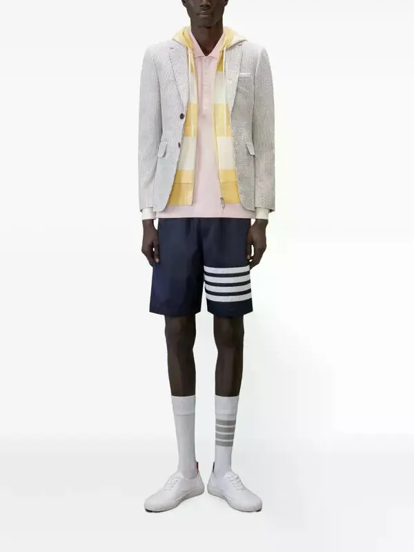Thom Browne Hector 4-bar Hoodie - Yellow