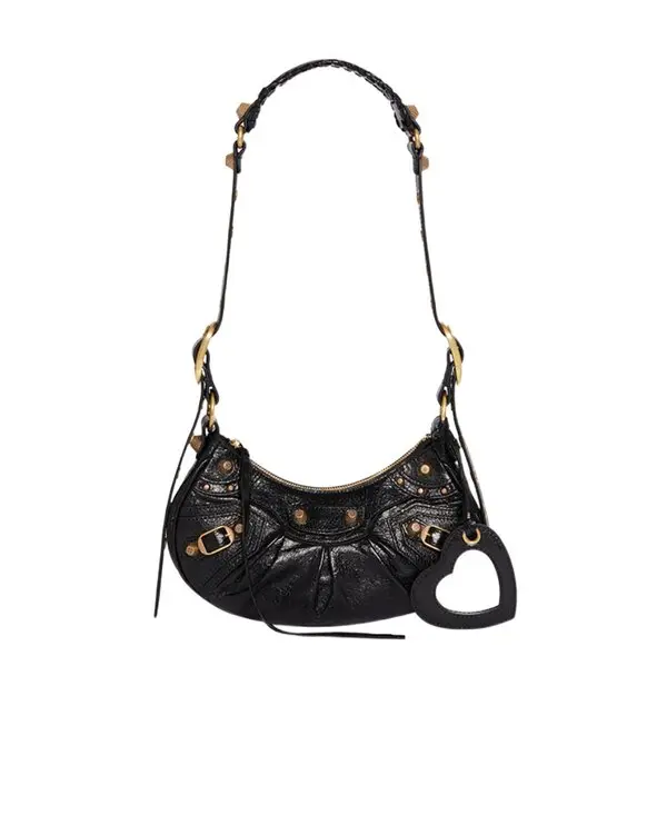 Balenciaga Borsetta A Tracolla Le Cagole Xs Da Donna In Nero - Black