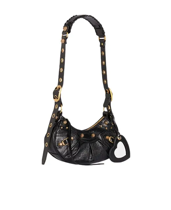 Balenciaga Le Cagole Xs Shoulder Bag - Black
