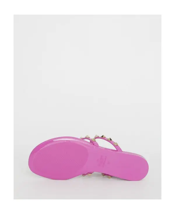 Valentino Garavani Rockstud Flat Thong Sandals