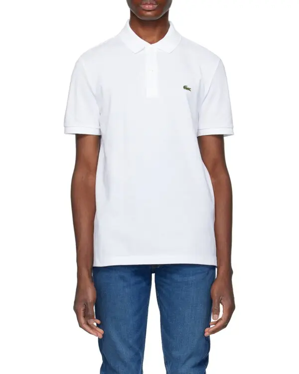 Lacoste Classic Piqué Polo Shirt - White