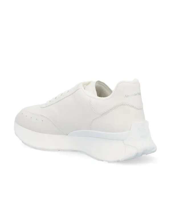 Alexander McQueen Round Toe Lace-up Sneakers