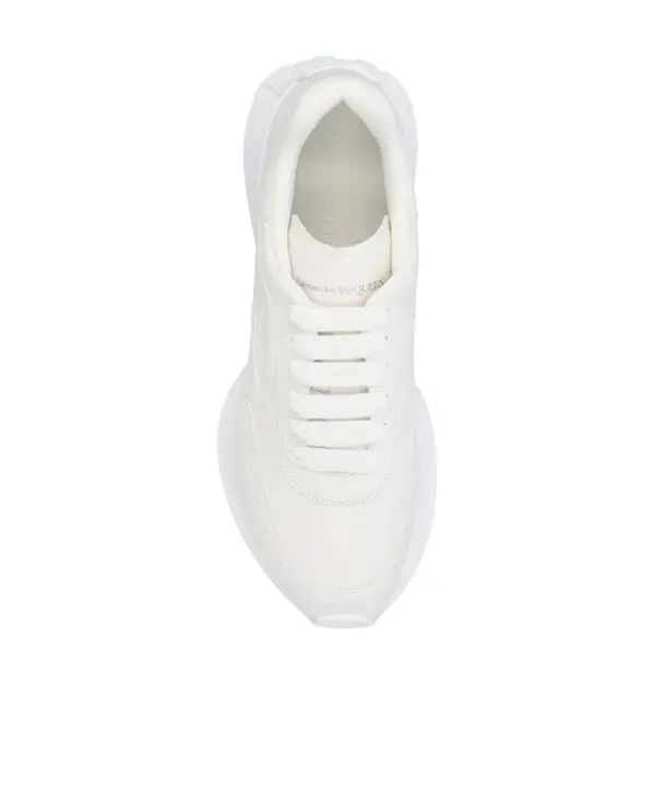 Alexander McQueen Round Toe Lace-up Sneakers