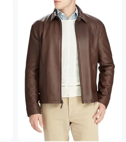 Polo Ralph Lauren Classic Leather Jacket
