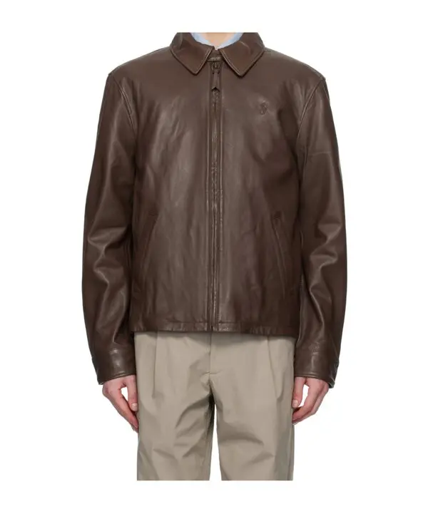 Polo Ralph Lauren Leather Zip-up Jacket