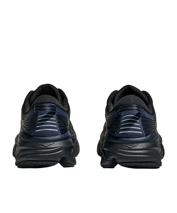 Hoka One One Bondi 7 Lace-up Sneakers - Navy/black
