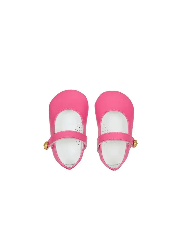 Balmain Ballet Flats With Button