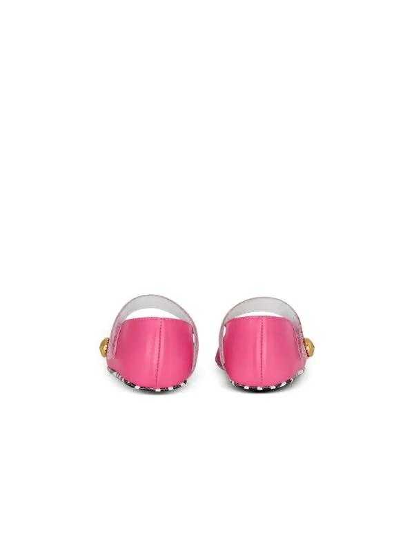 Balmain Ballet Flats With Button