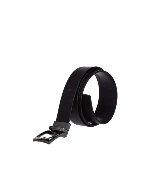 Emporio Armani Logo Embossed Reversible Belt