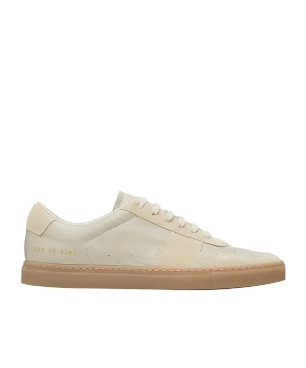 COMMON PROJECTS Bball Slim Lace-up Sneakers - Beige