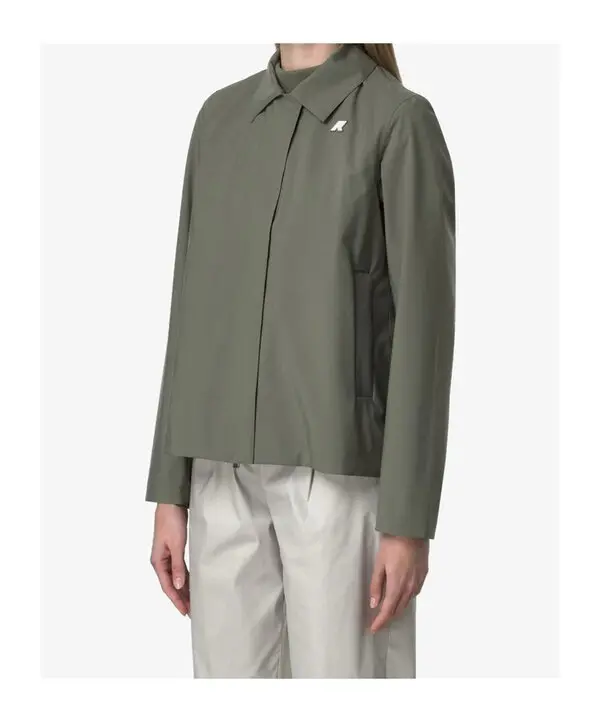 K-WAY Waterproof Collared Jacket