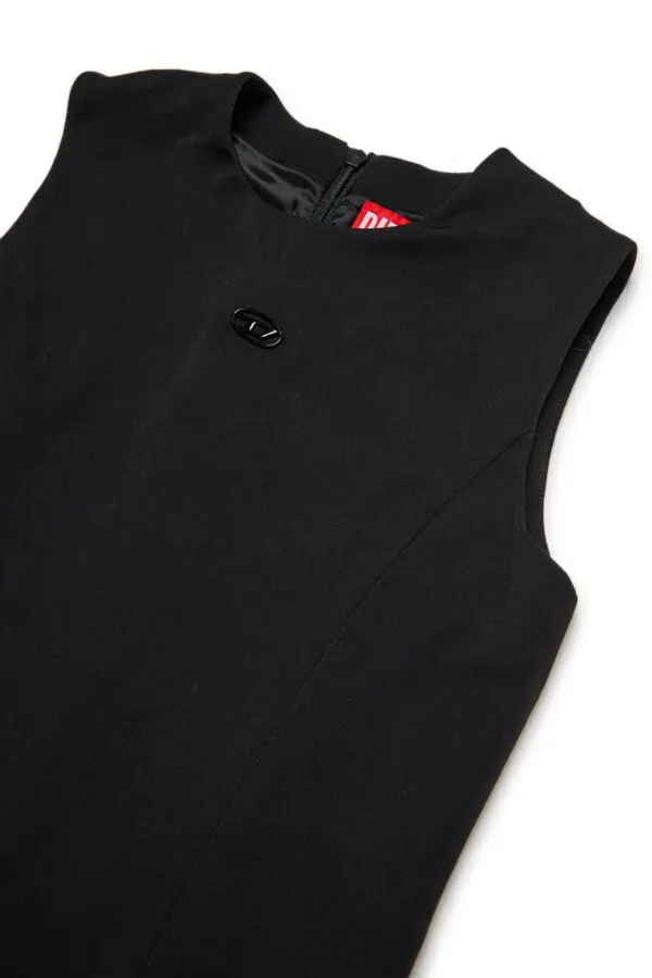 DIESEL® Logo-patch Mini Dress