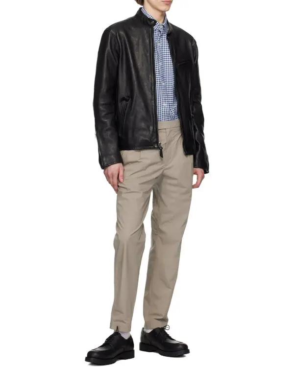 Polo Ralph Lauren Racer Leather Jacket