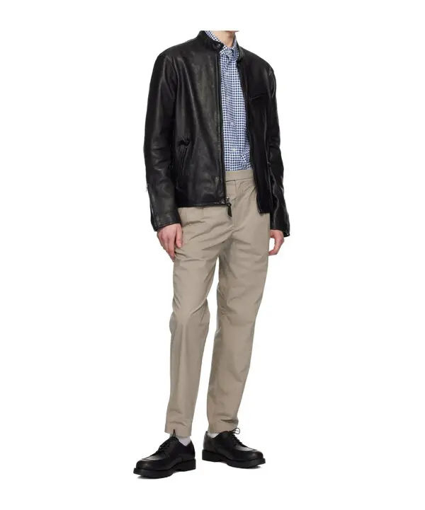 Polo Ralph Lauren Racer Leather Jacket
