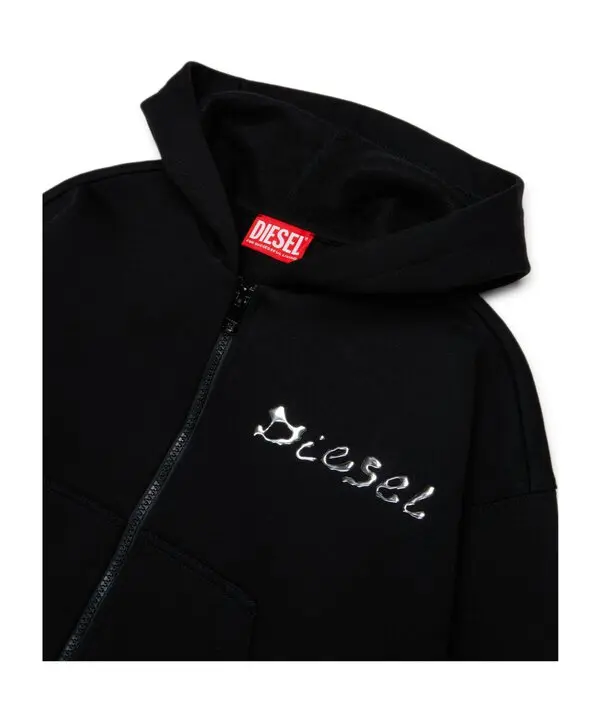 DIESEL® Raised-logo Hoodie
