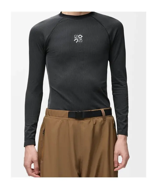 Loewe Long Sleeve Top In Technical Jersey