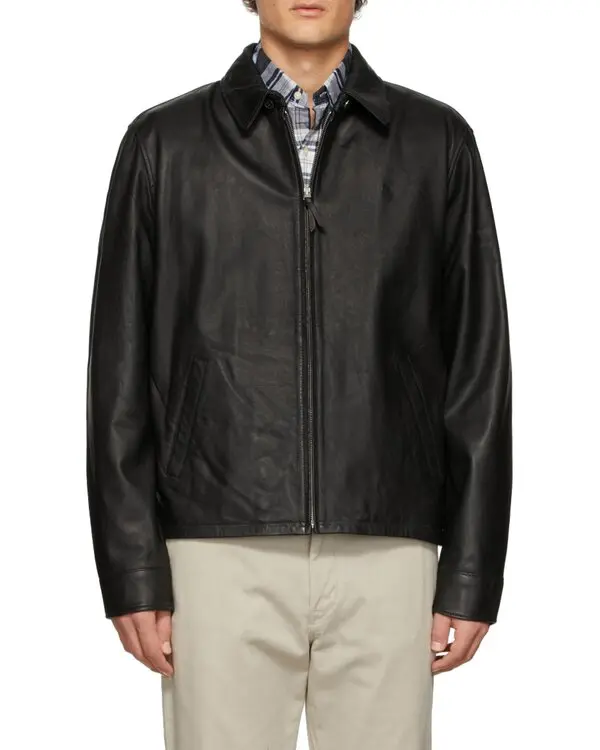 Polo Ralph Lauren Leather Jacket - Black