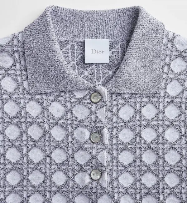 Dior Macrocannage Short-sleeved Sweater