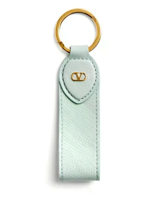 Valentino Garavani Vlogo Signature Keyring - Blue