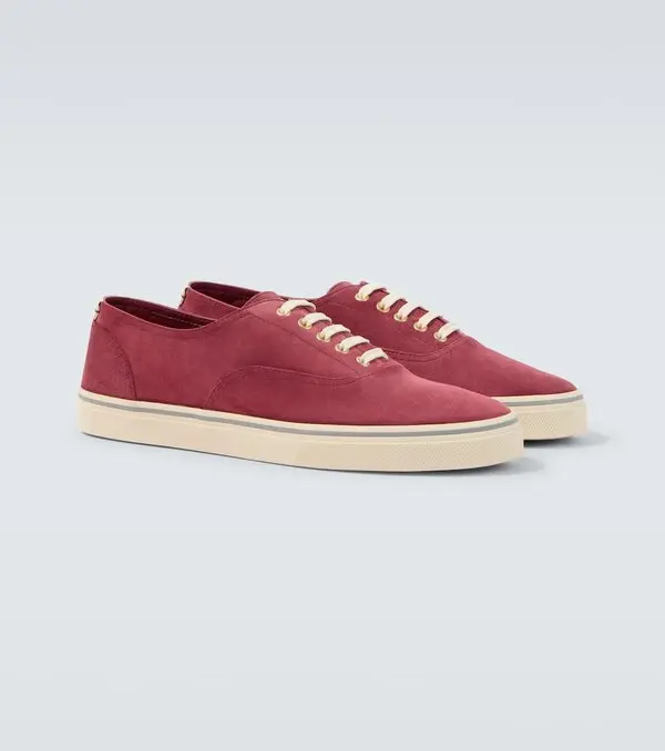 Brunello Cucinelli Suede Lace-up Sneakers