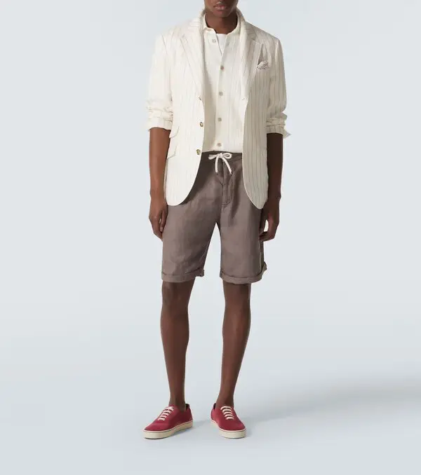 Brunello Cucinelli Suede Lace-up Sneakers