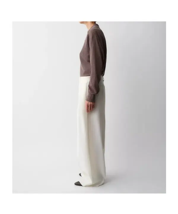 Calvin Klein Pleated Wide-leg Trousers