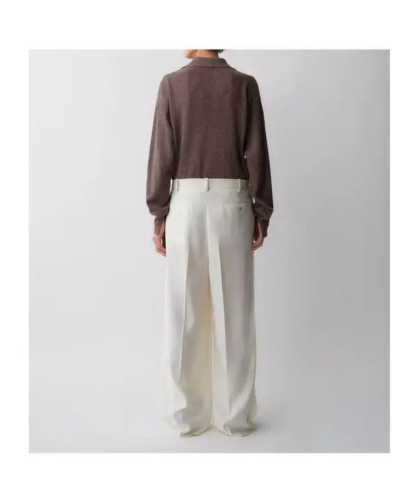 Calvin Klein Pleated Wide-leg Trousers