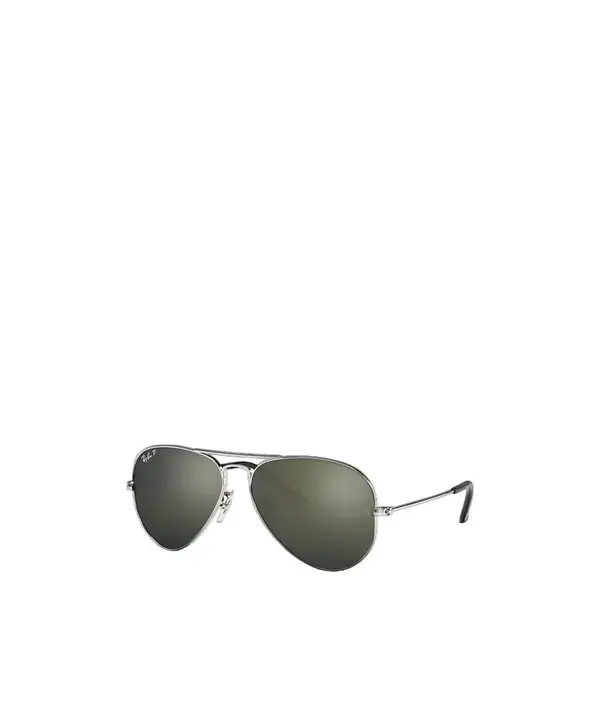 Ray-ban Aviator Frame Sunglasses - Polished Silver